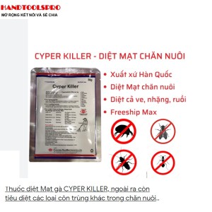 Thuốc diệt côn trùng gián, kiến, muỗi cho gia đình 30g cyber killer ...