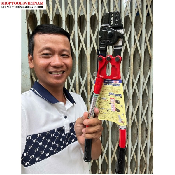 Kìm bấm sling cáp ống bọc nhôm ARM HSC-350 NHẬT BẢN (Made in Japan)