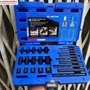 Bộ Mũi Taro lấy bulong gãy 5-14mm 25 món KINGTONY 11225SQ