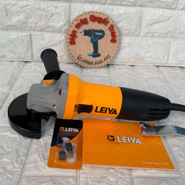 Máy mài góc LEIYA 750w máy cắt cầm tay lưỡi 100mm