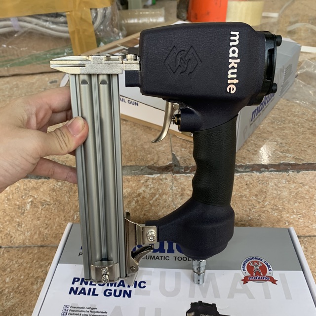 Súng bắn đinh thẳng MAKUTE f50 bắn đinh bê tông nén khí