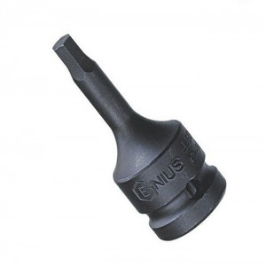 ĐẦU KHẨU 3/8″ ĐẦU VÍT LỤC GIÁC HỆ MÉT GENIUS