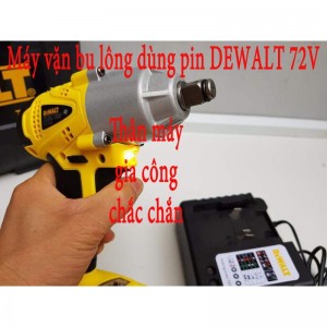 [NHẬP KHẨU] MÁY VẶN BU LÔNG DÙNG PIN DEWALT 72V