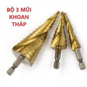 MŨI KHOAN THÁP ĐA NĂNG NHIỀU BẬC 4-32MM